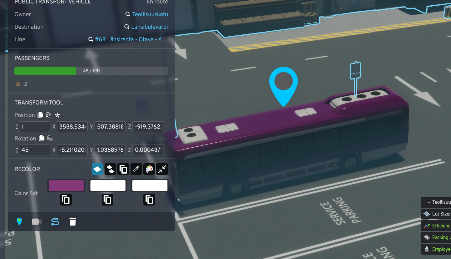 Passengers staying in bus, when bus goes to the depot | Paradox Interactive Forums